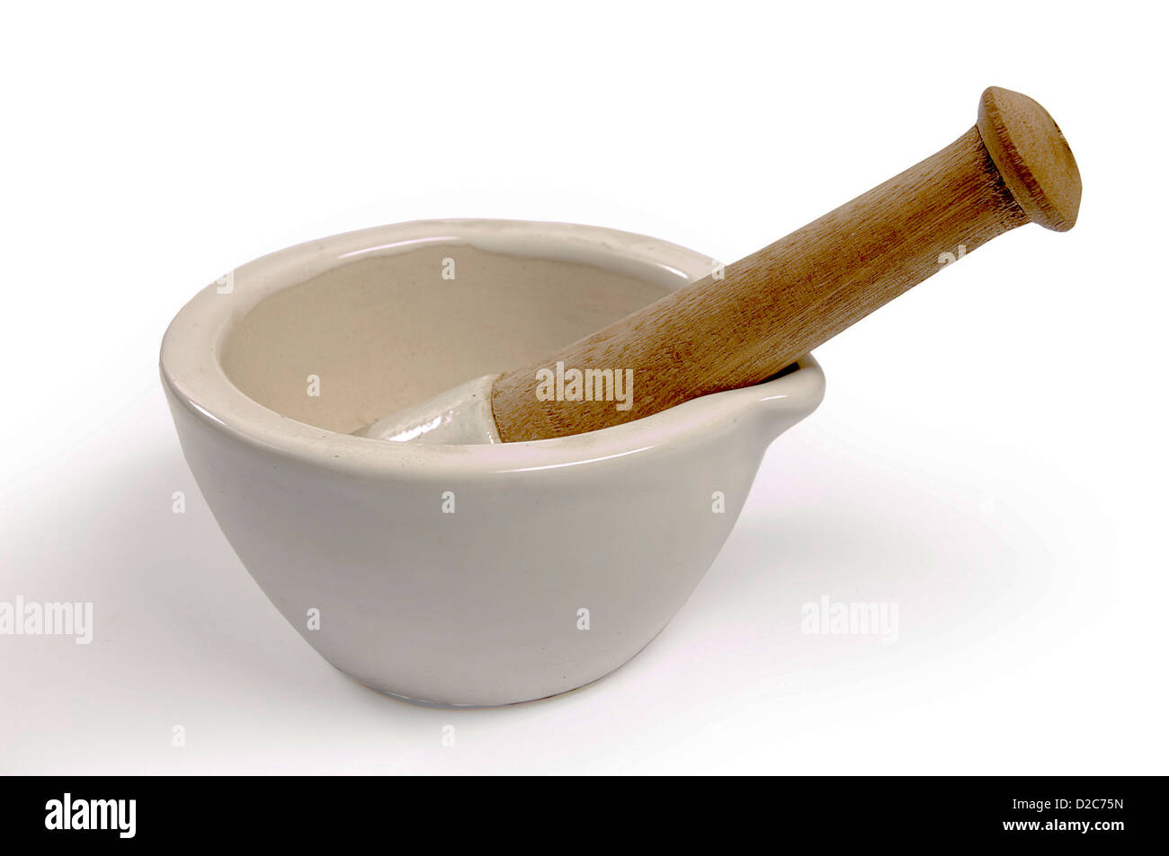 Mortar And Pestle Stock Photo - Alamy