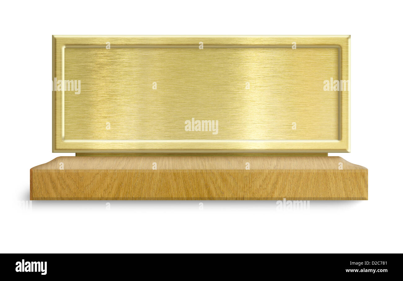 Wooden frame on plate Cut Out Stock Images & Pictures - Alamy