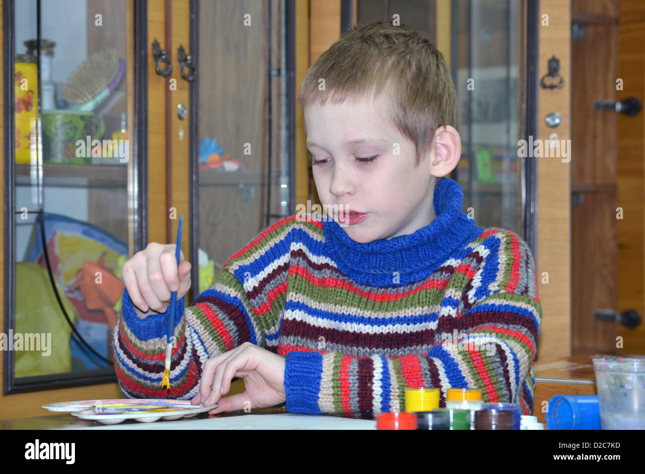 Lesson drawing hi-res stock photography and images - Alamy