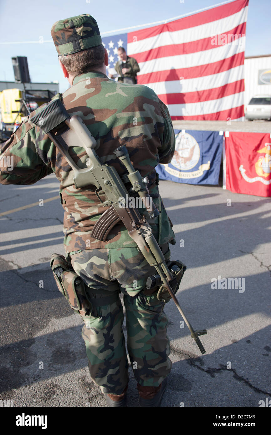 Militia for freedom Stock Photo - Alamy