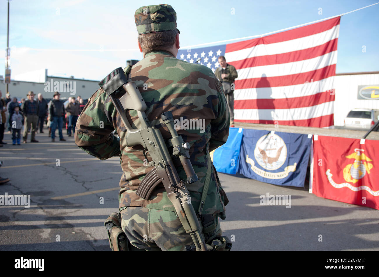 At 2nd amendment rally Stock Photo - Alamy