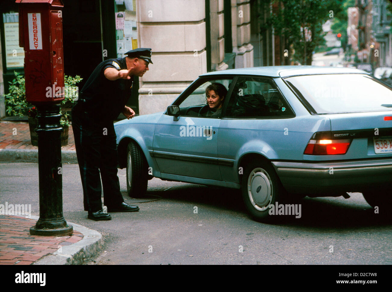 Helping giving directions hi-res stock photography and images - Alamy