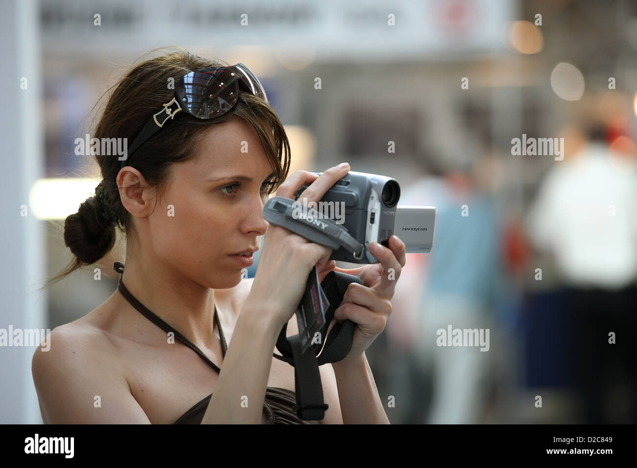 Sony video camera hi-res stock photography and images - Alamy