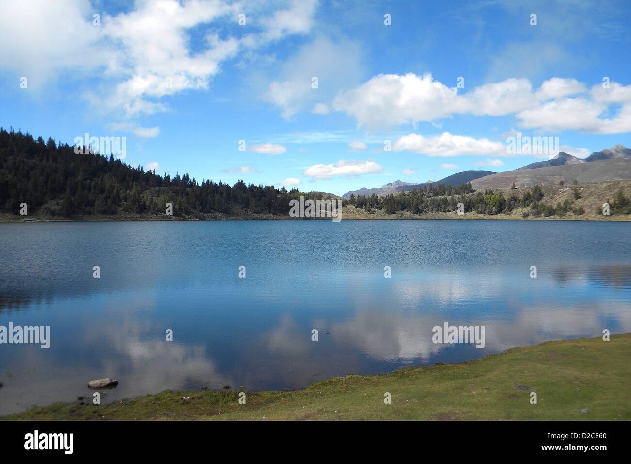 Venezuela, Merida, andes mountain lake Stock Photo - Alamy