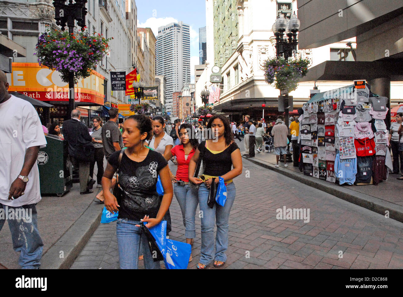 Downtown Crossing Boston High Resolution Stock Photography and Images ...
