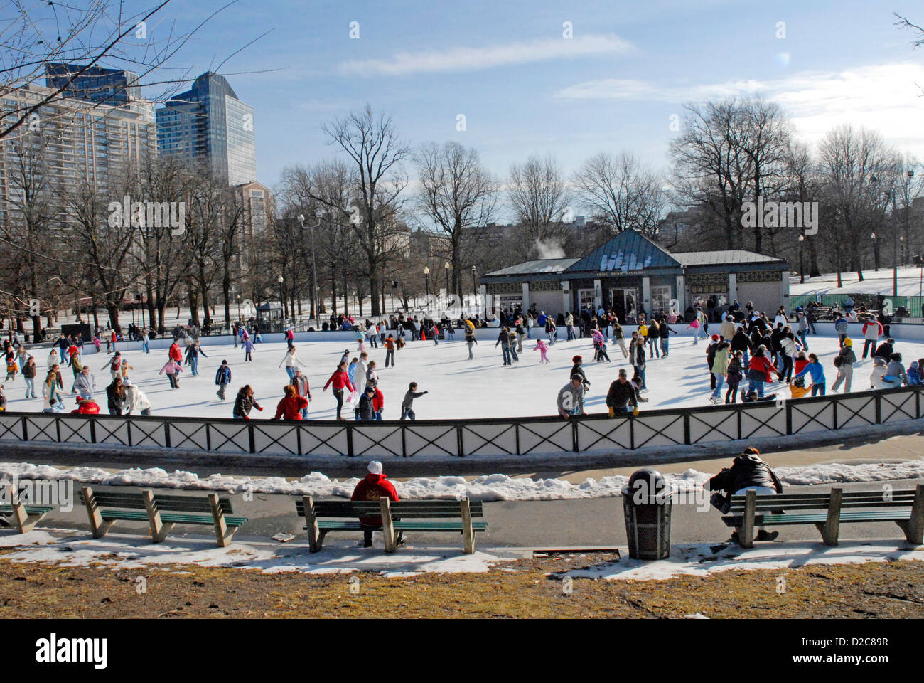Frog pond skating hi-res stock photography and images - Alamy