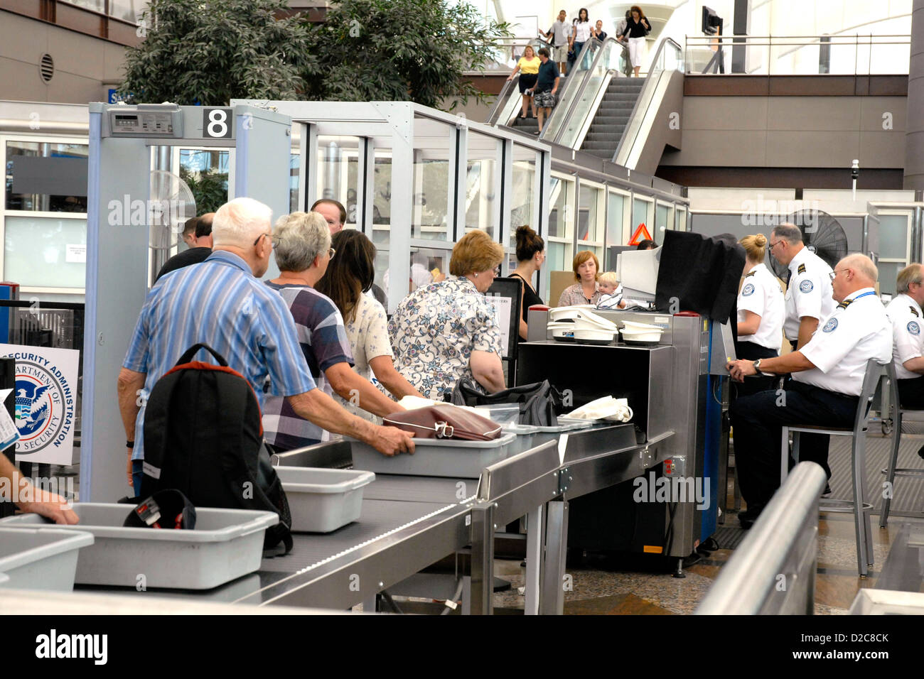 Denver airport security transportation aviation airports airplanes hi ...