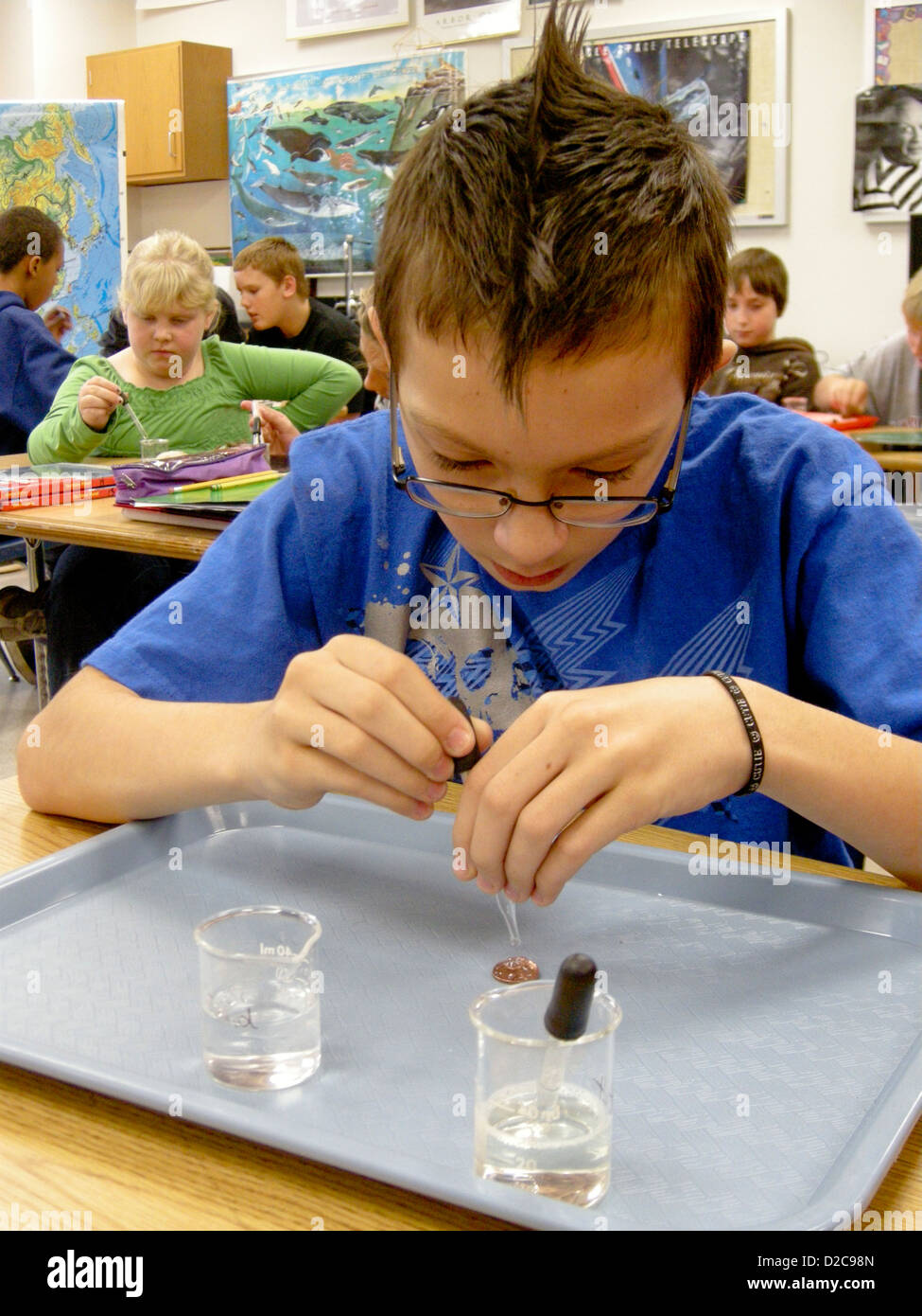 Grade School Class High Resolution Stock Photography and Images - Alamy