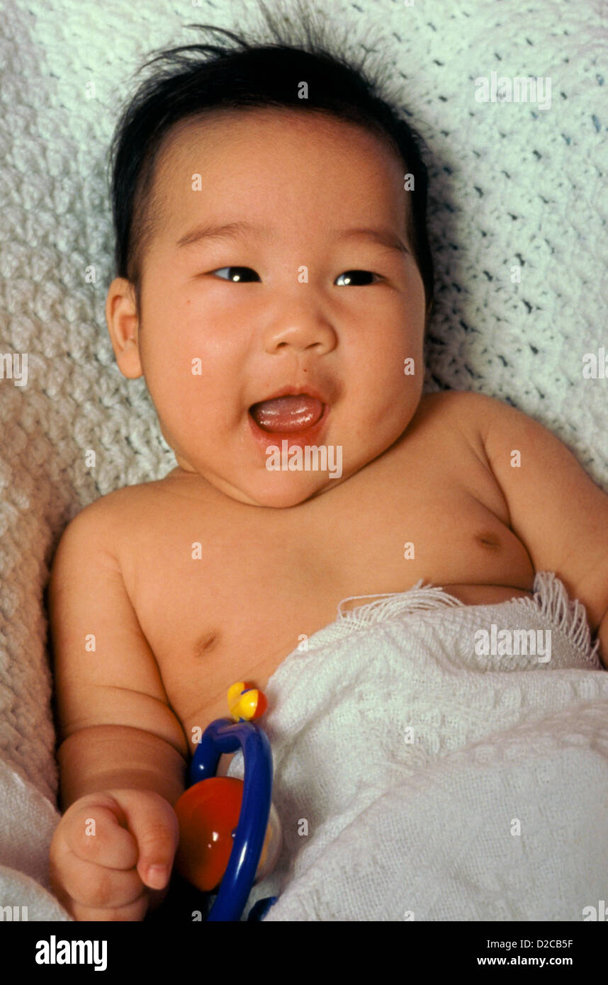 Four Month Old Baby Boy Stock Photo - Alamy