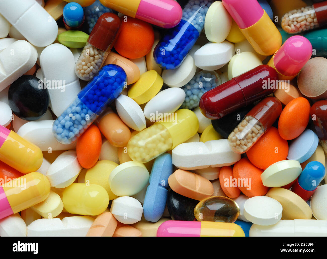 Capsules and Pills Stock Photo - Alamy