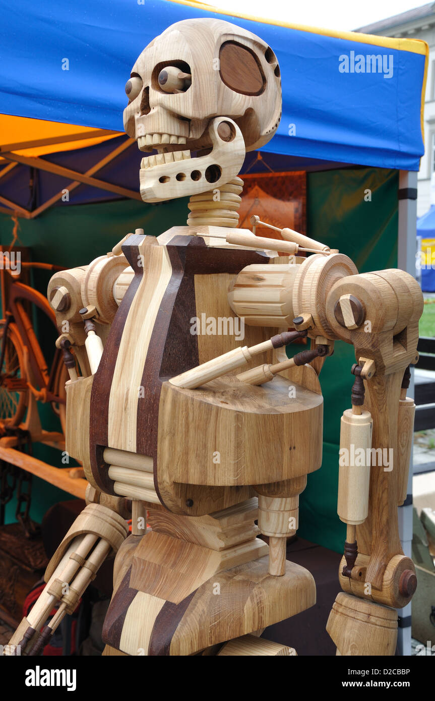 Wooden terminator hi-res stock photography and images - Alamy