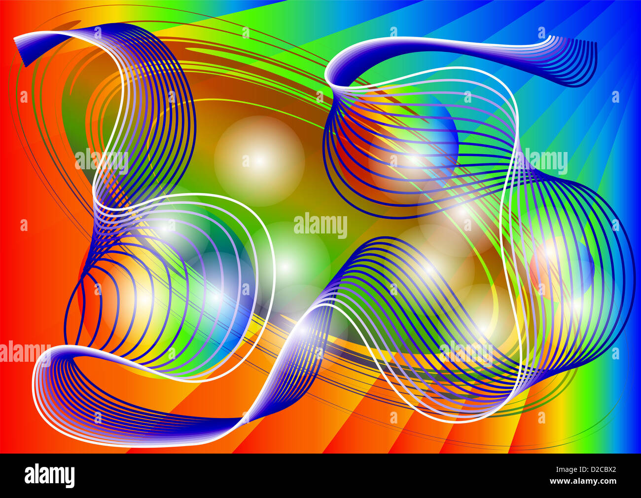 bright rainbow abstract background Stock Photo - Alamy
