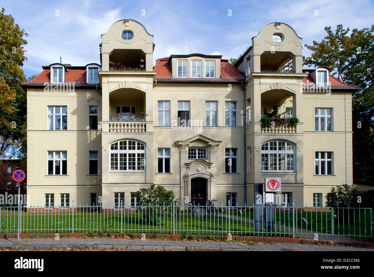 Berlin, Germany, Renovated townhouse in Berlin-Pankow Stock Photo - Alamy