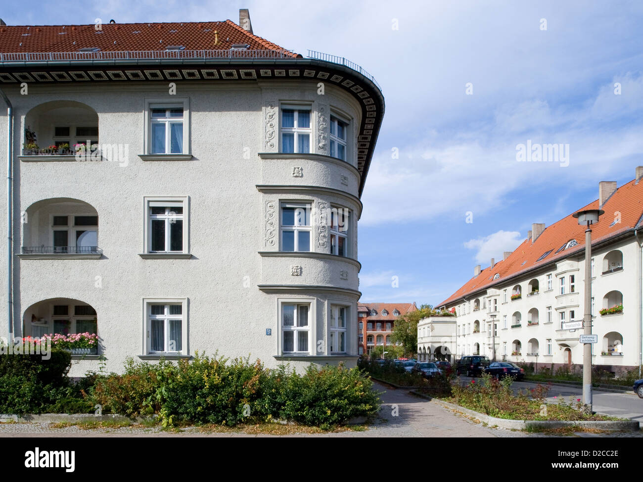 Berlin, Germany, residential buildings in Pankow Stock Photo - Alamy