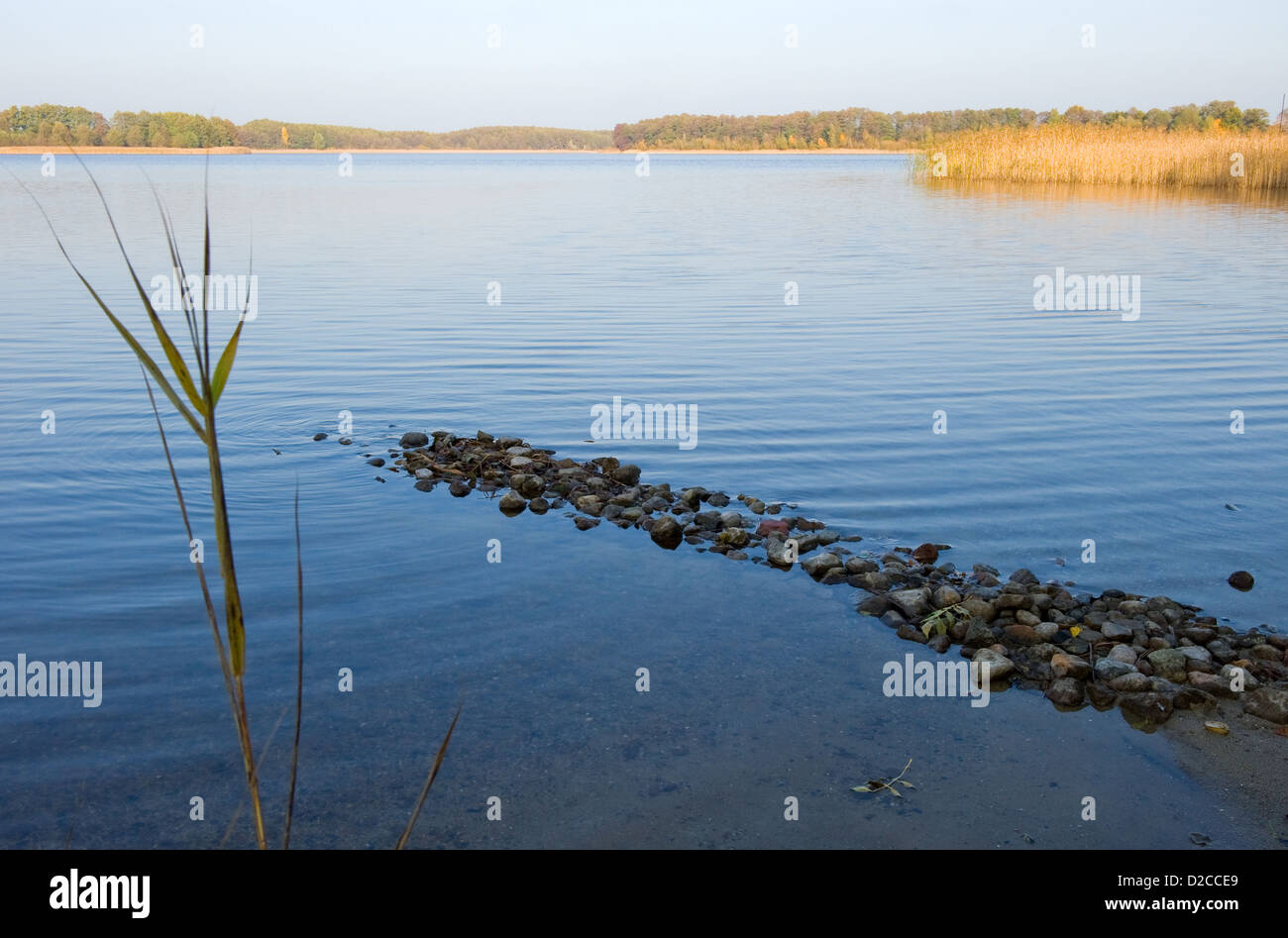 Seddiner See, Germany, overlooking the Great Lake Seddiner Stock Photo ...