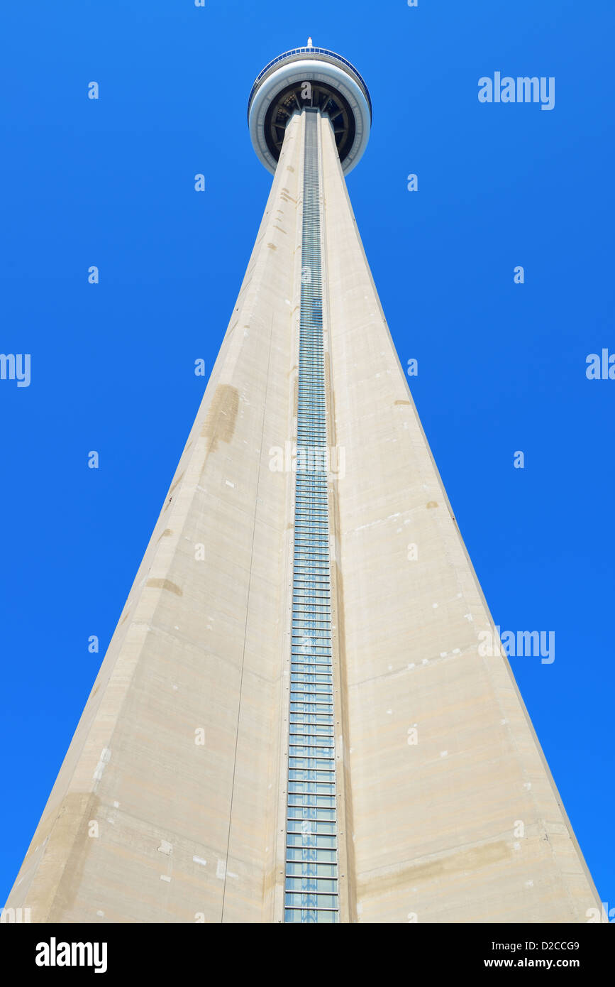 CN Tower closeup Stock Photo - Alamy