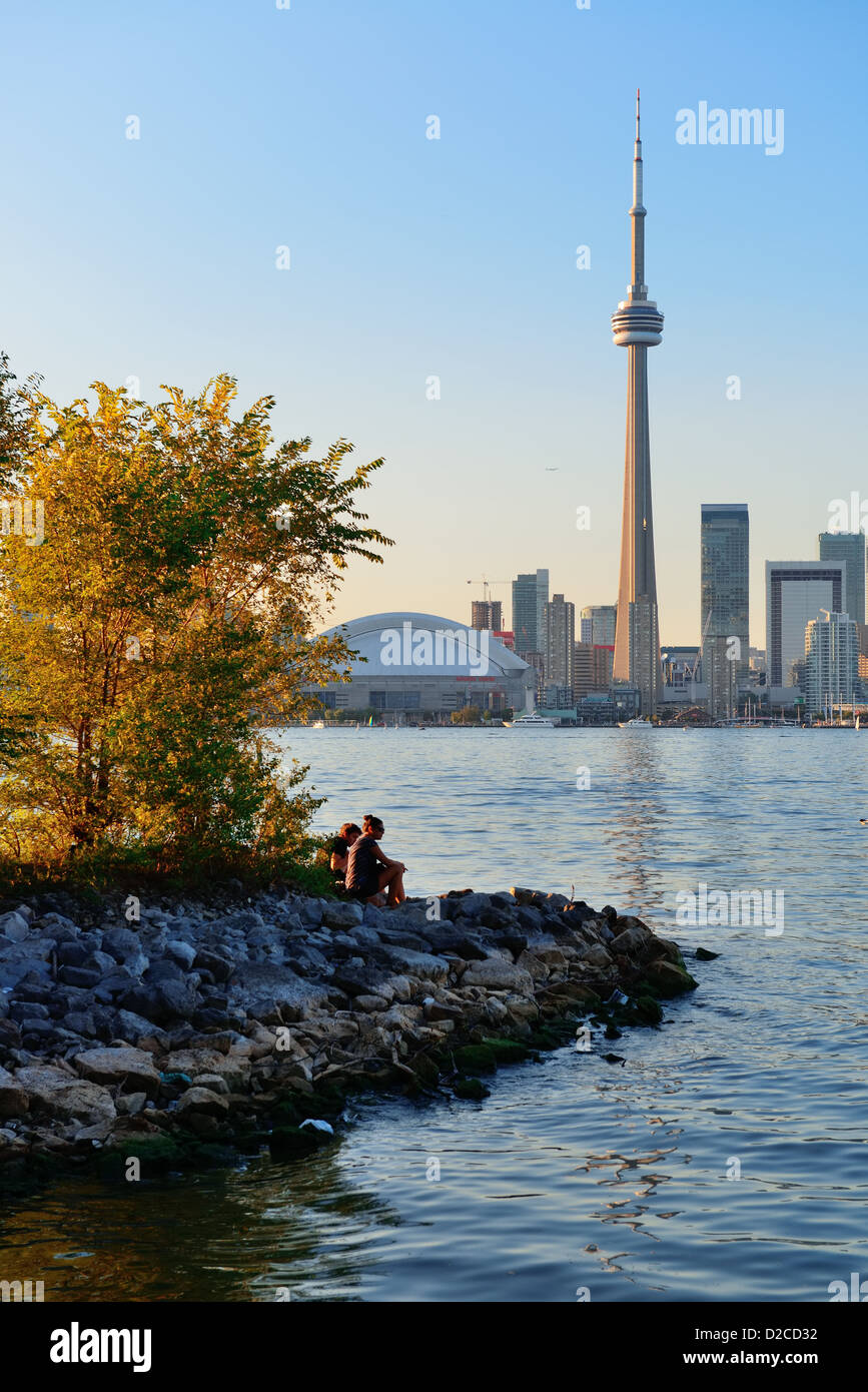 CN Tower closeup Stock Photo - Alamy