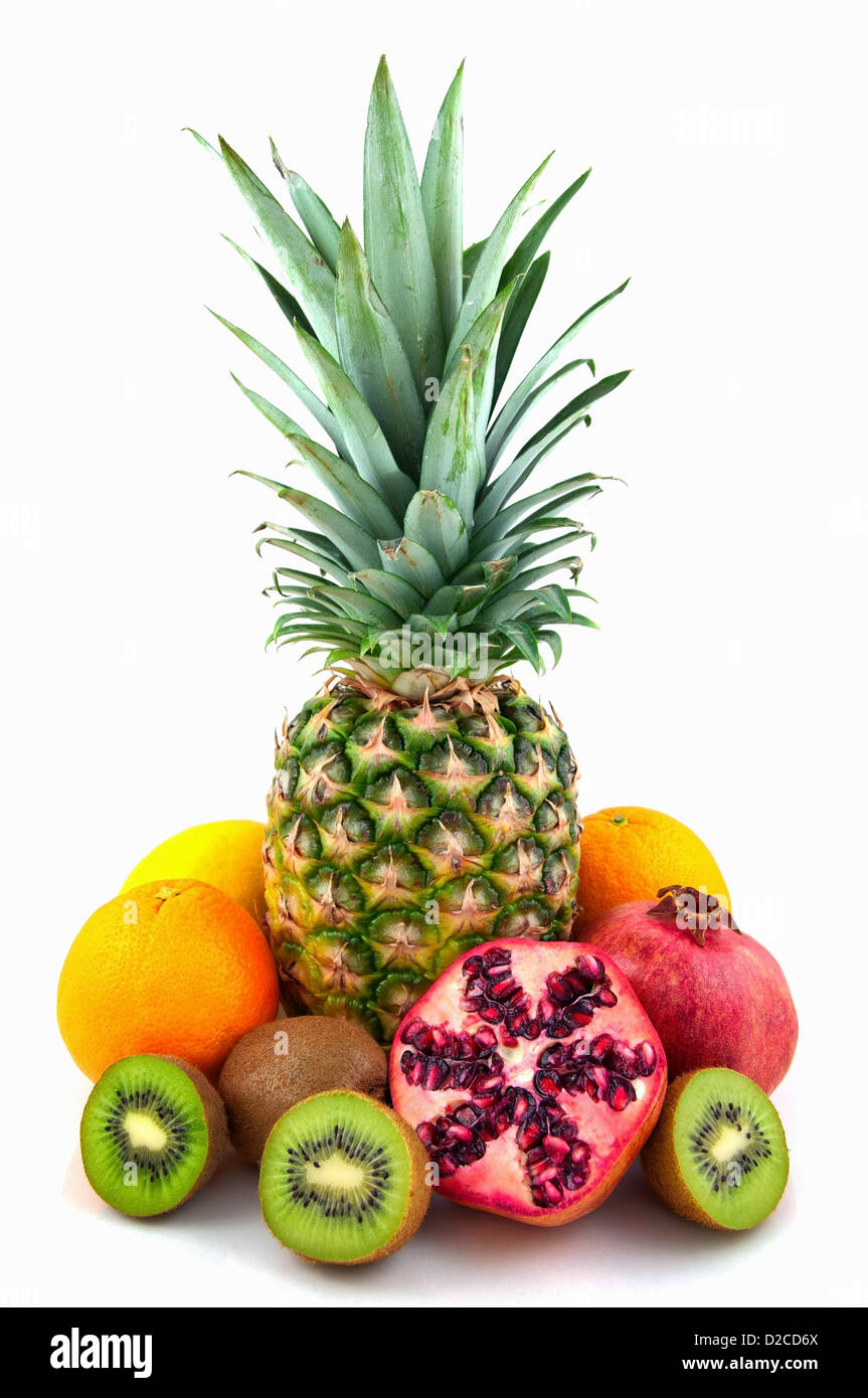 Juicy exotic fruits pineapple hi-res stock photography and images - Alamy