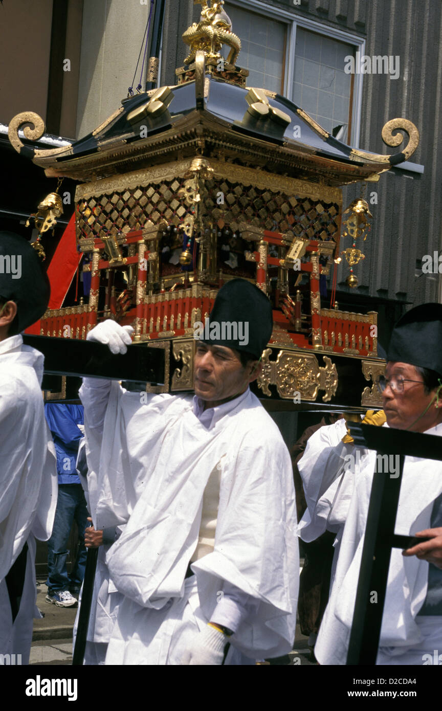 Japan, Takayama. Men In Festival Procession Stock Photo - Alamy
