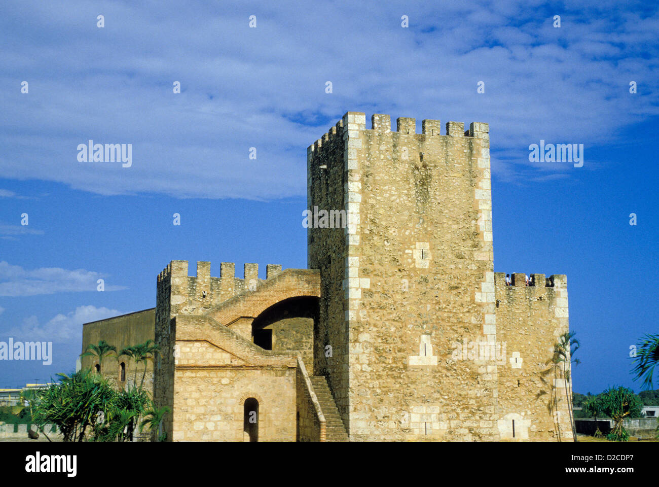 Dominican Republic, Santo Domingo, Fort Stock Photo - Alamy