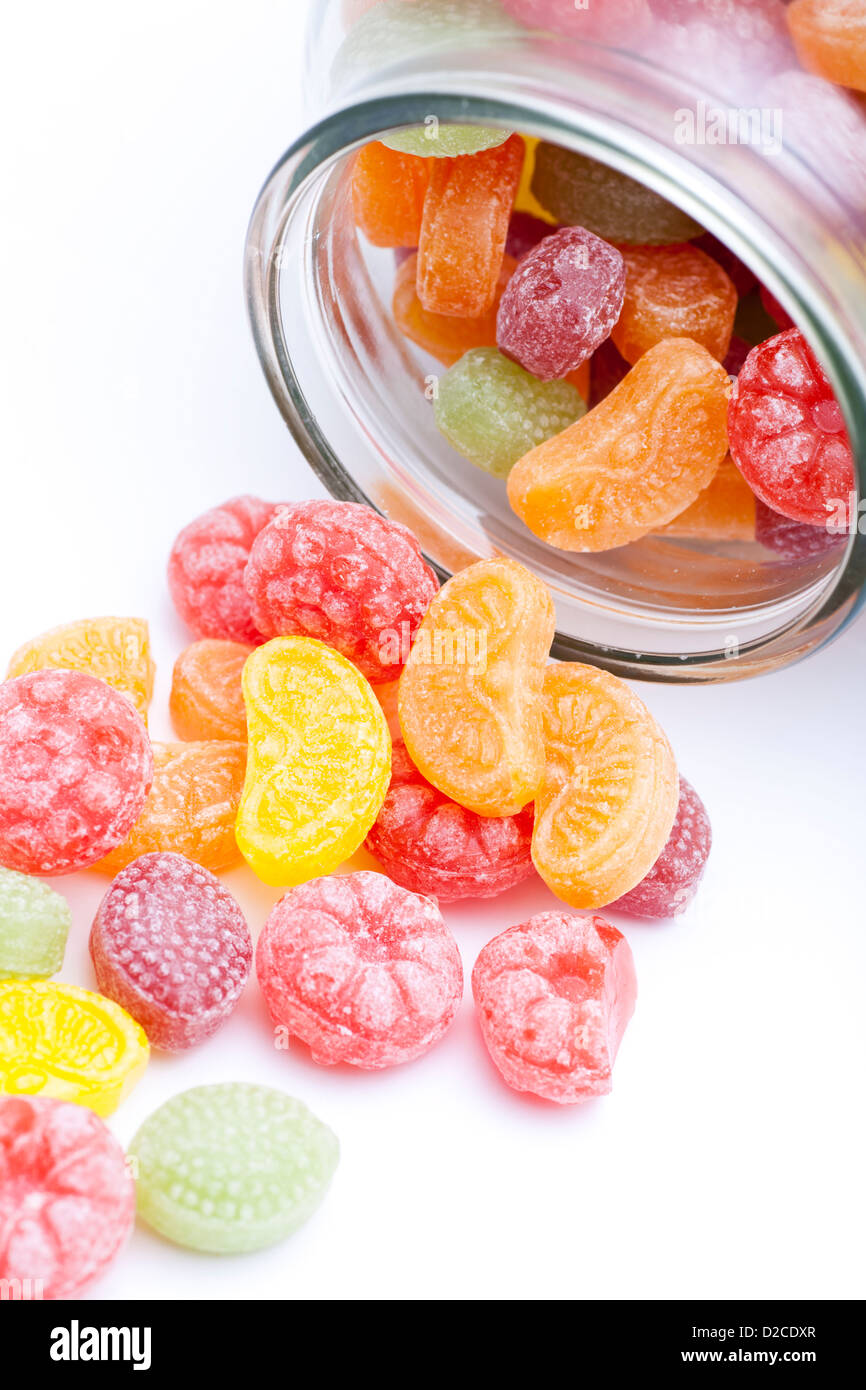 Lemon drop candy hi-res stock photography and images - Alamy