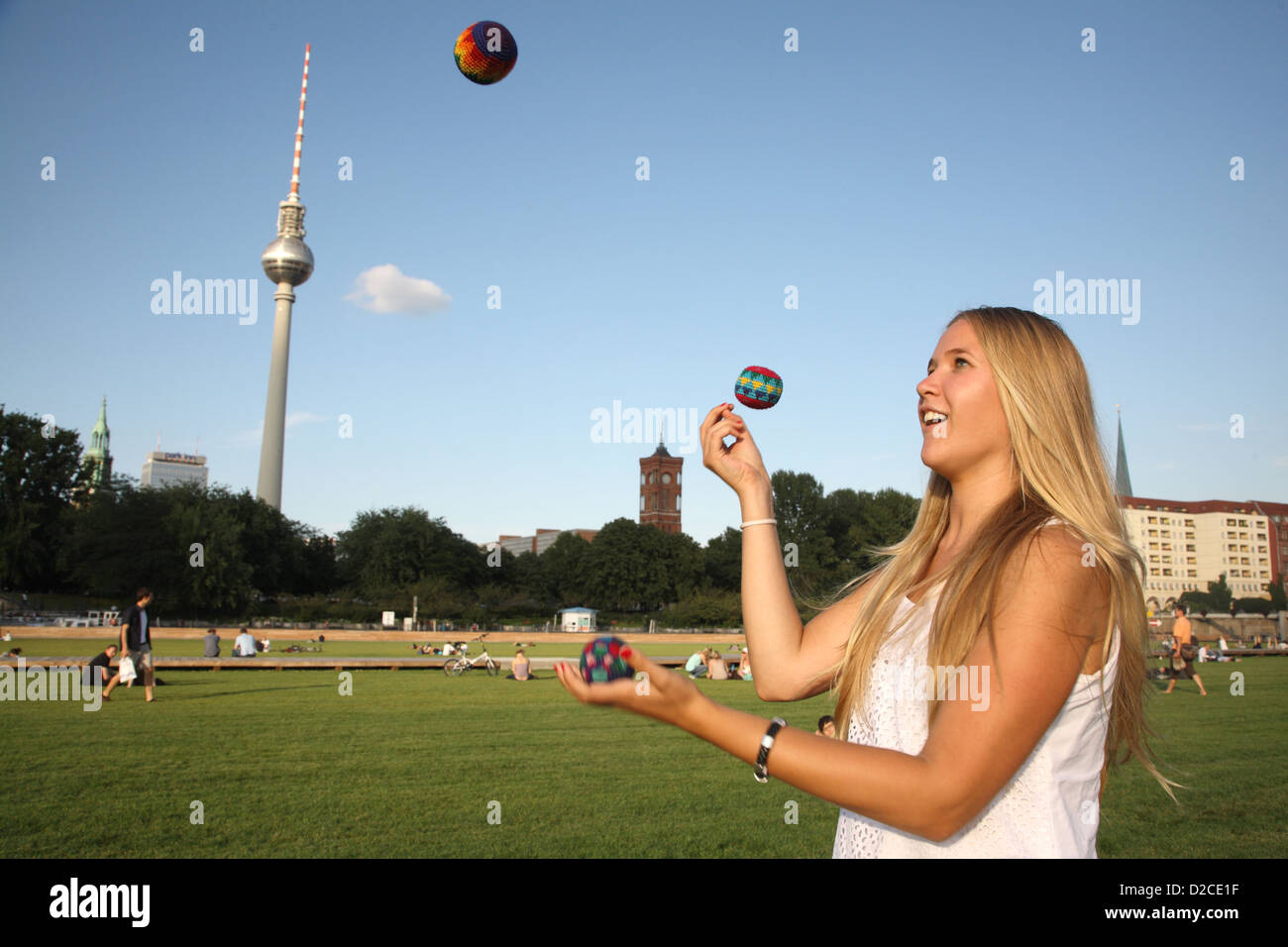 Juggles tv tower hi-res stock photography and images - Alamy
