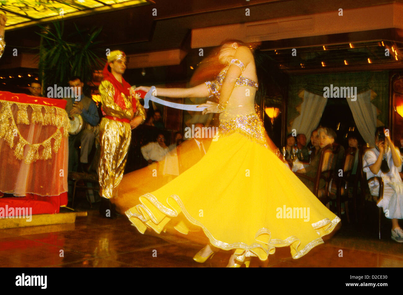 Egypt. Cairo. Bellydancer Stock Photo - Alamy