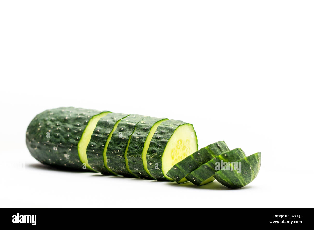 Cucumba crop close-up Stock Photo - Alamy