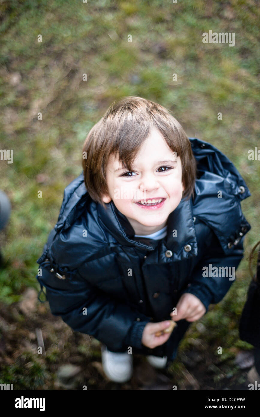 portrait of child above Stock Photo - Alamy