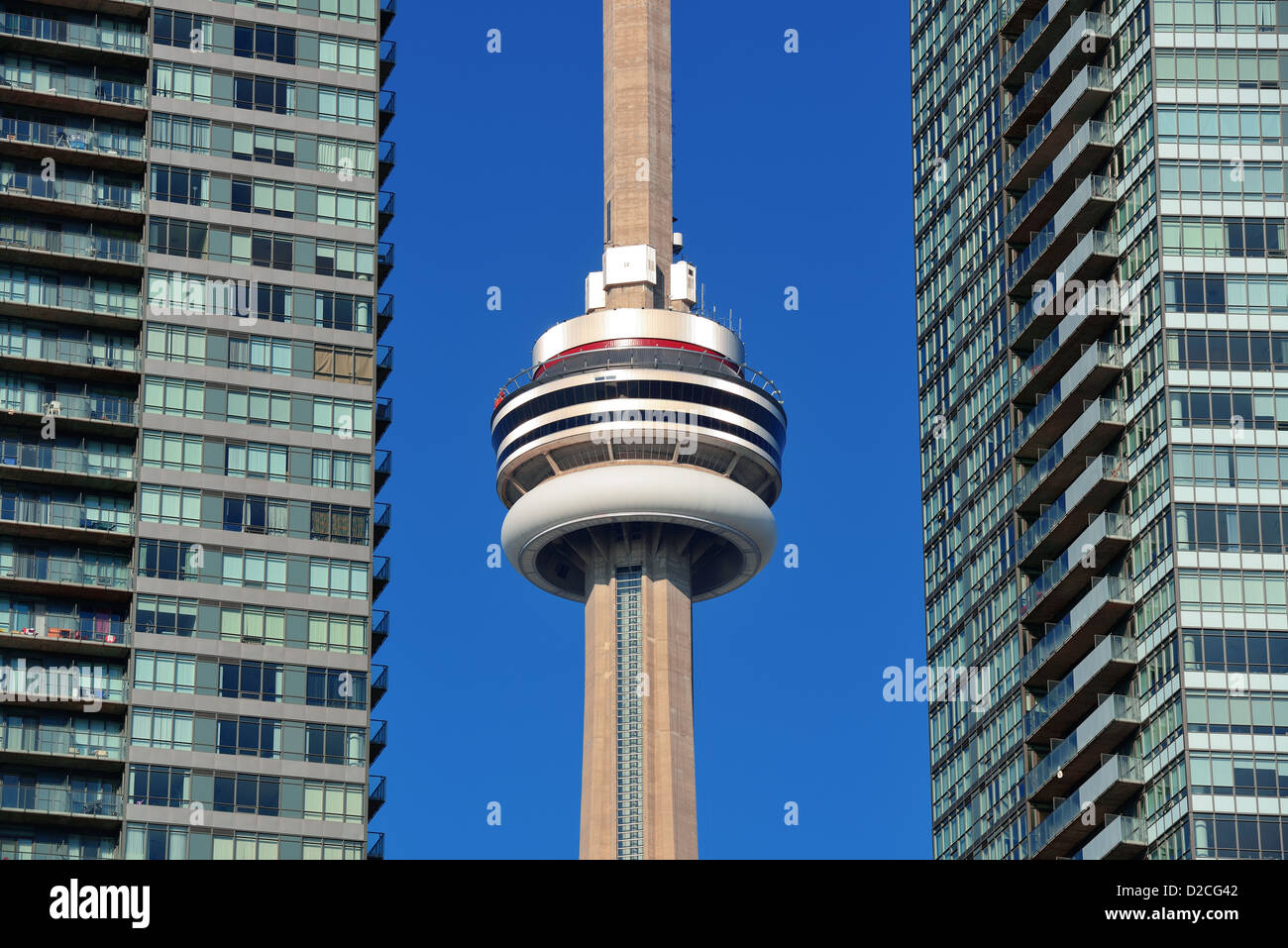 CN Tower closeup Stock Photo - Alamy