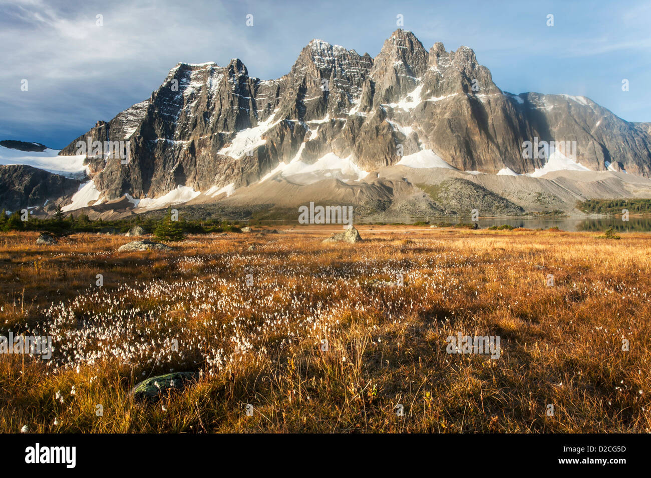 The Ramparts above Amethyst Lakes in the Tonquin Valley, Jasper ...