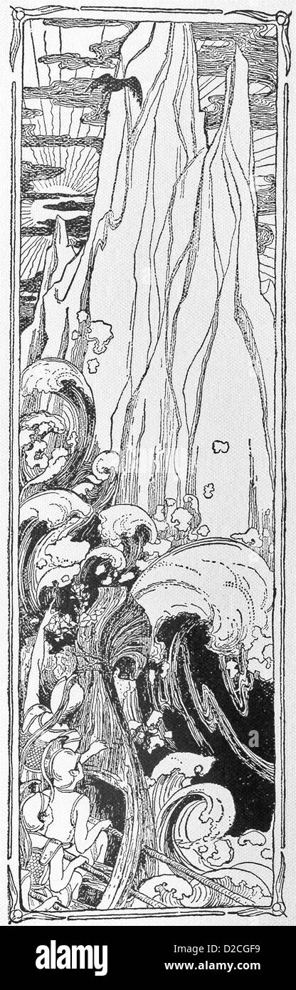 On his way to Colchis, Jason and his Argonauts must pass through the ...