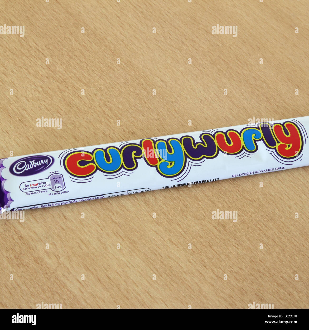 Cadbury curly wurly chocolate bar hi-res stock photography and images ...