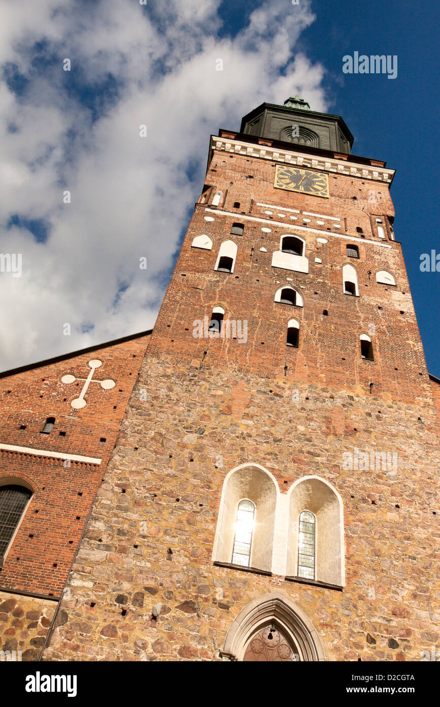Turku Cathedral, Lutheran Church of Finland Stock Photo - Alamy