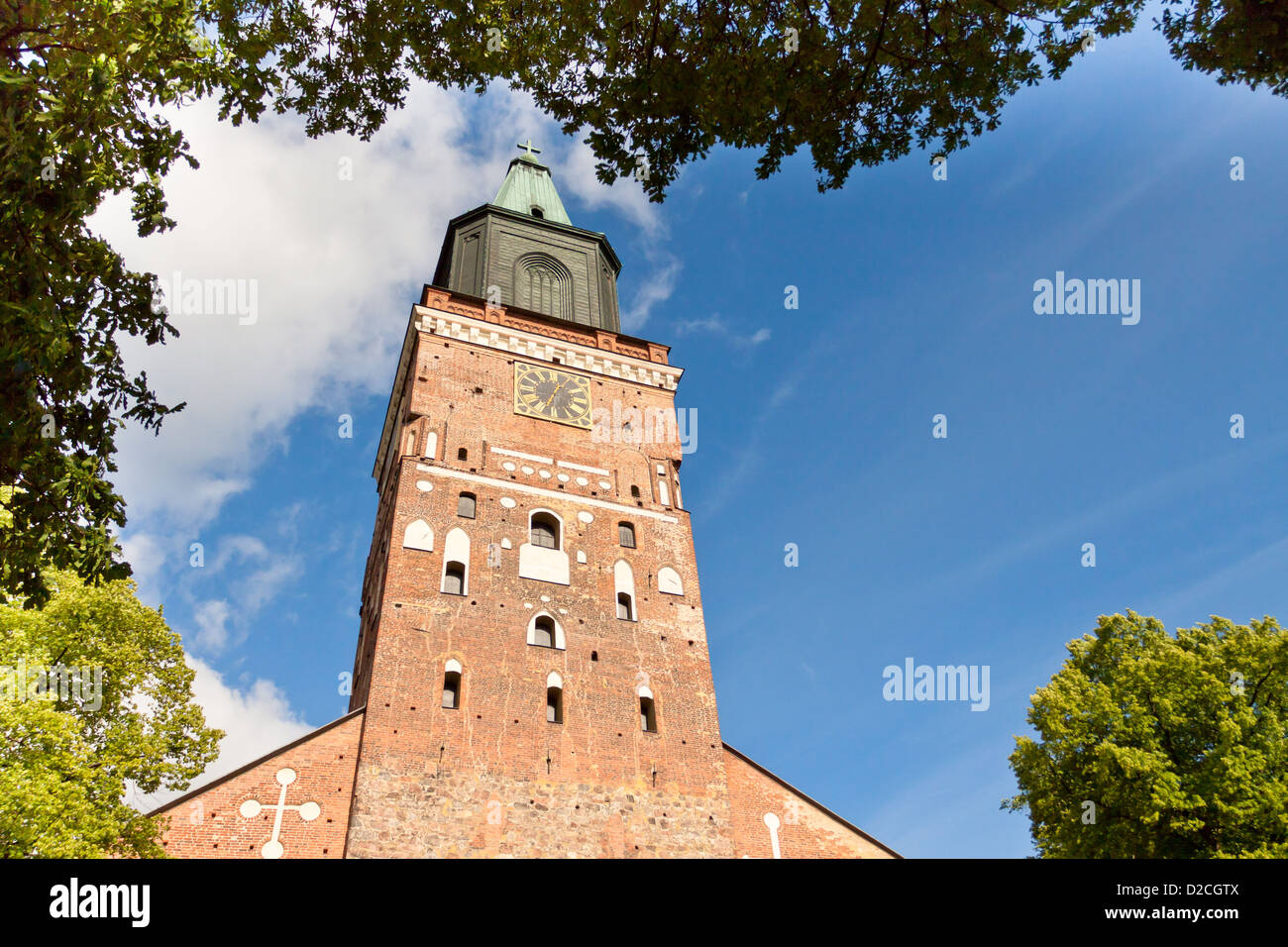 Turku Cathedral, Lutheran Church of Finland Stock Photo - Alamy