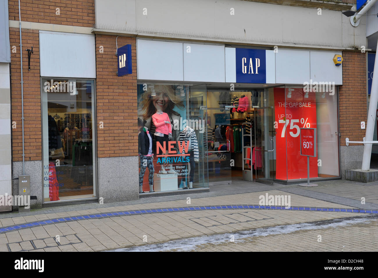 Gap Retail shop or unit on UK street Stock Photo - Alamy