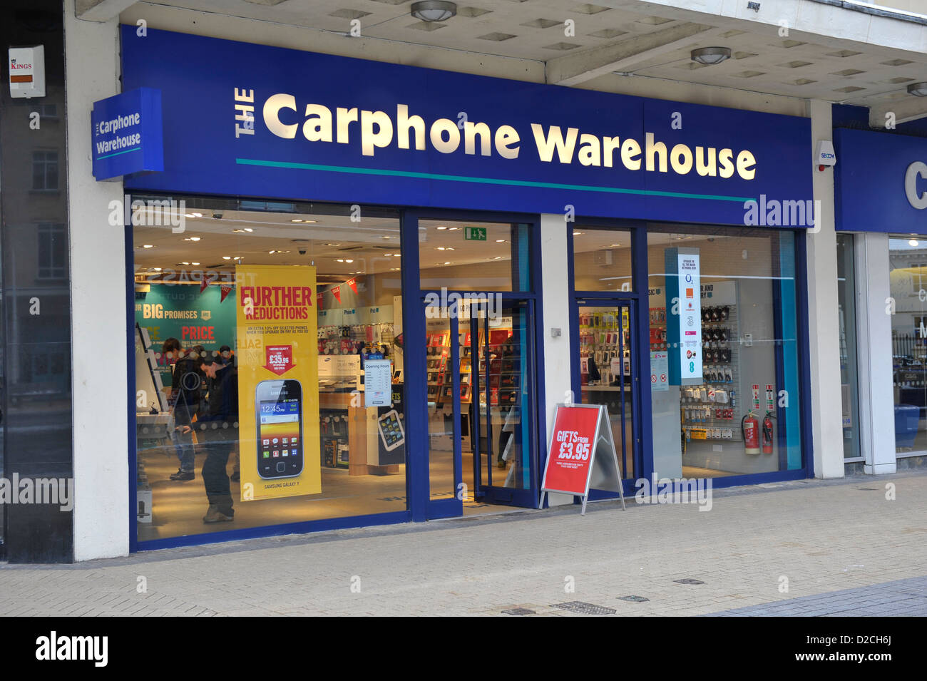 The Carphone warehouse Retail shop or unit on UK street Stock Photo - Alamy