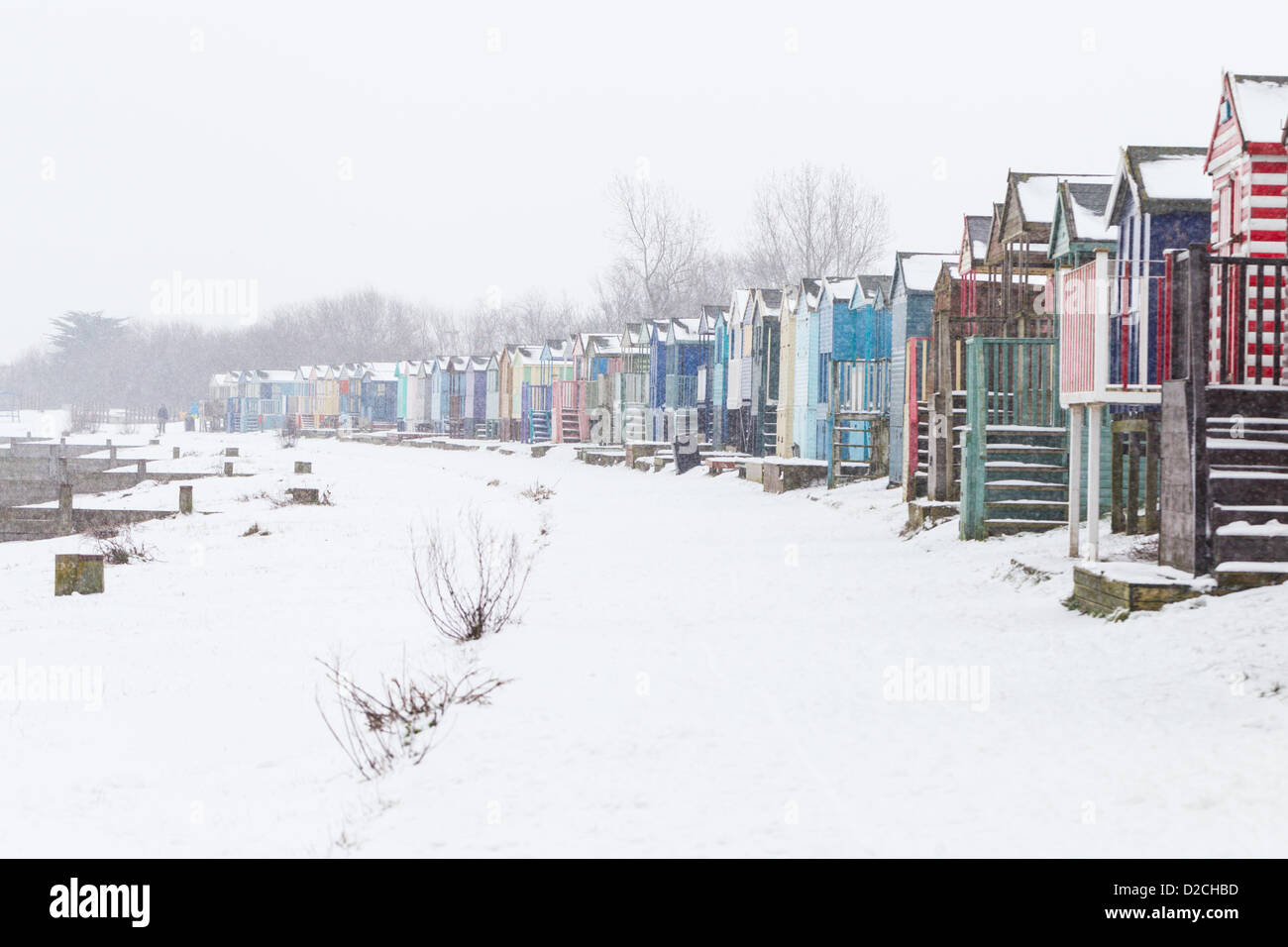 Whitstable kent snow hi-res stock photography and images - Alamy