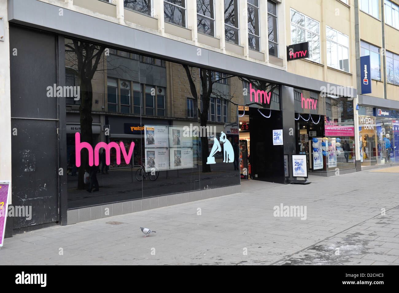 The hmv shop hi-res stock photography and images - Alamy
