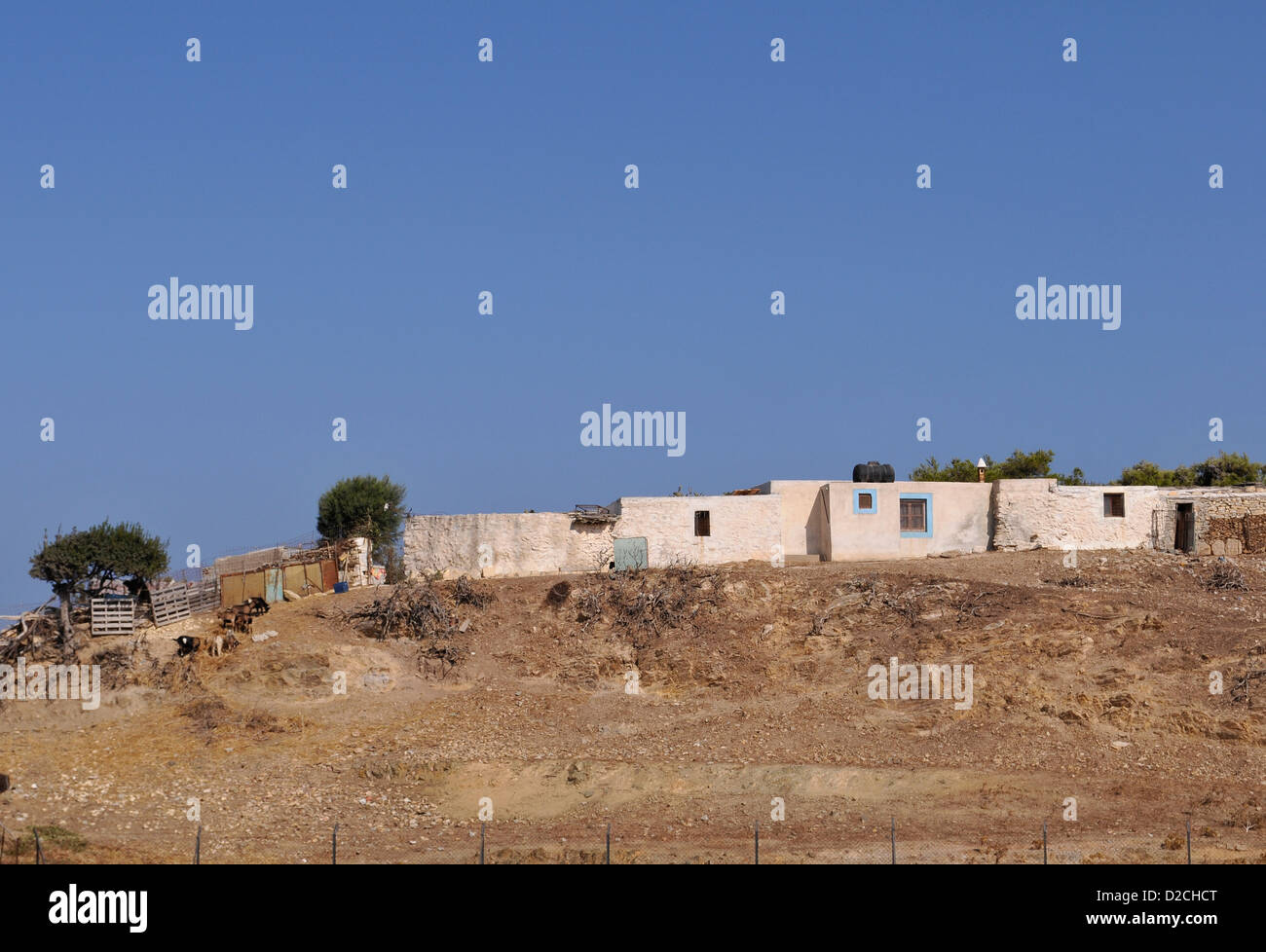 Greece traditional farm house hi-res stock photography and images - Alamy