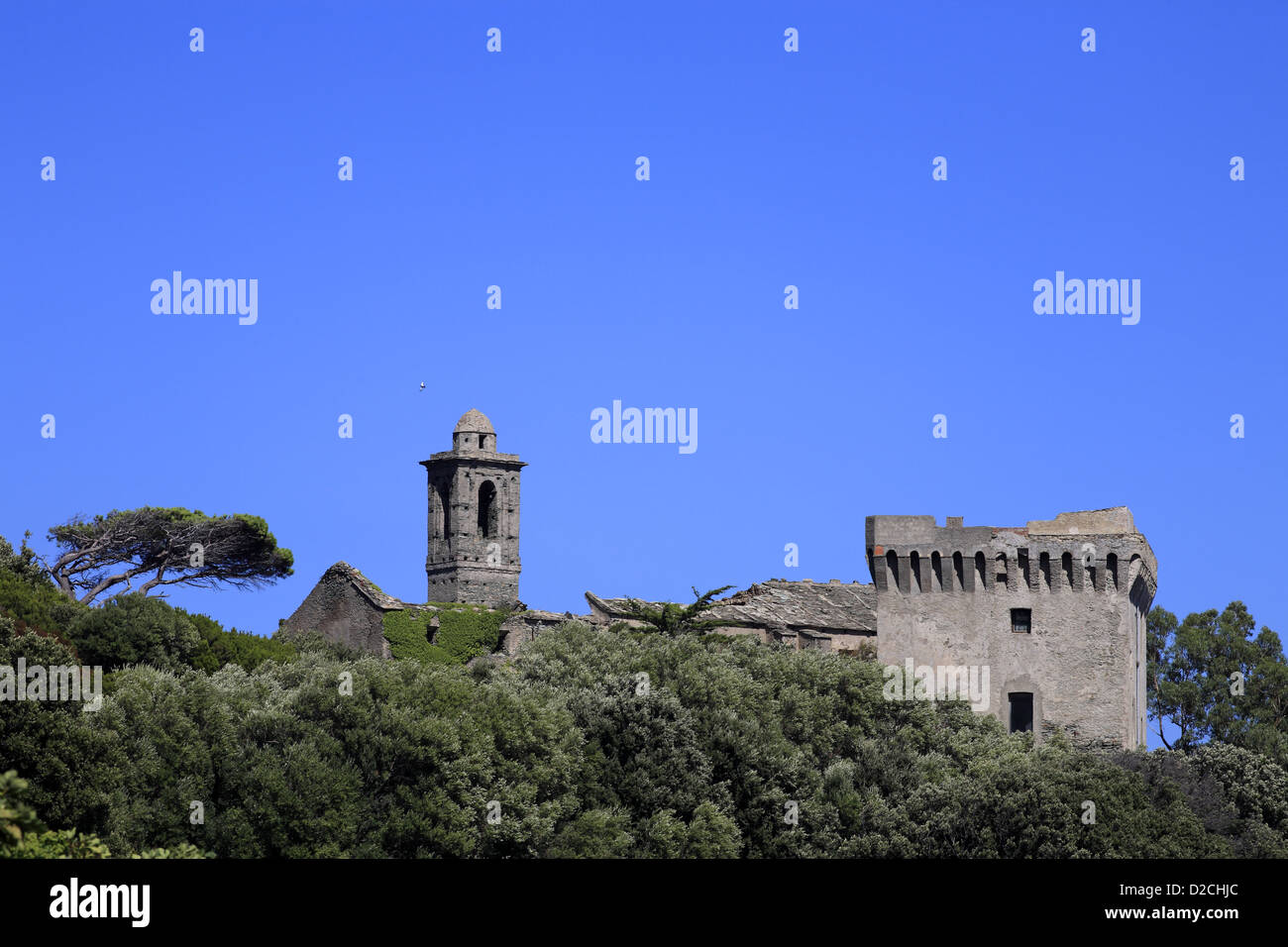 The square tower Barbara Da Mare and the convent San Franscescu in ...