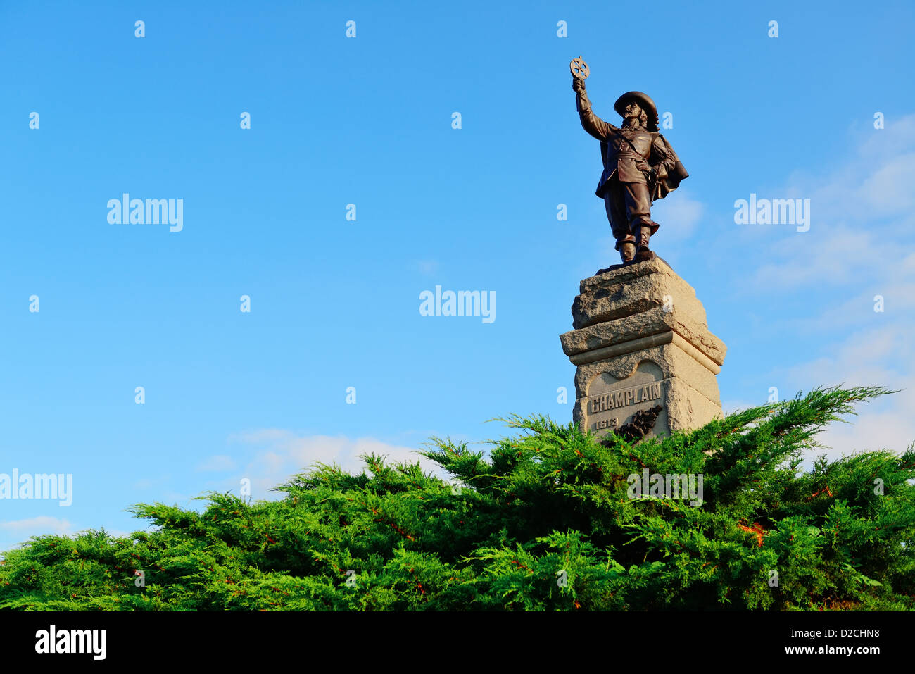 Samuel de Champlain statue in Ottawa Stock Photo - Alamy