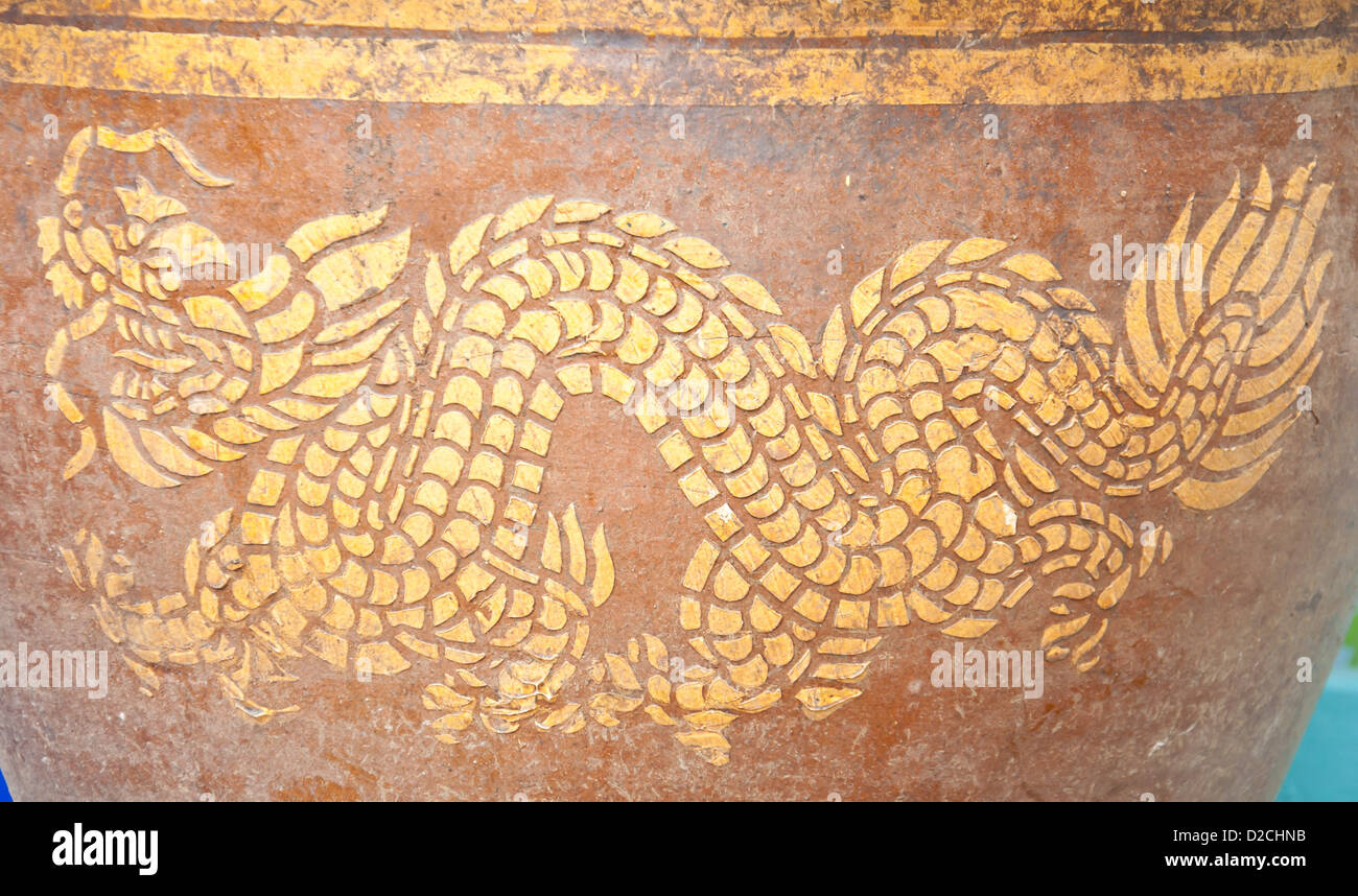 dragon from jar texture Stock Photo - Alamy