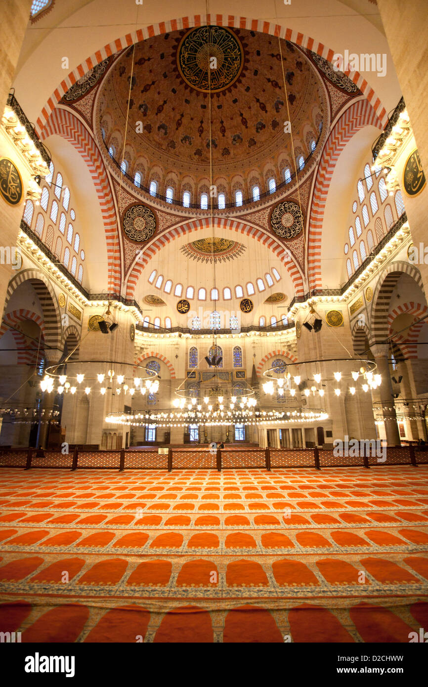 ISTANBUL TURKEY - Suleymaniye Mosque ( Süleymaniye Camii Sultan ...