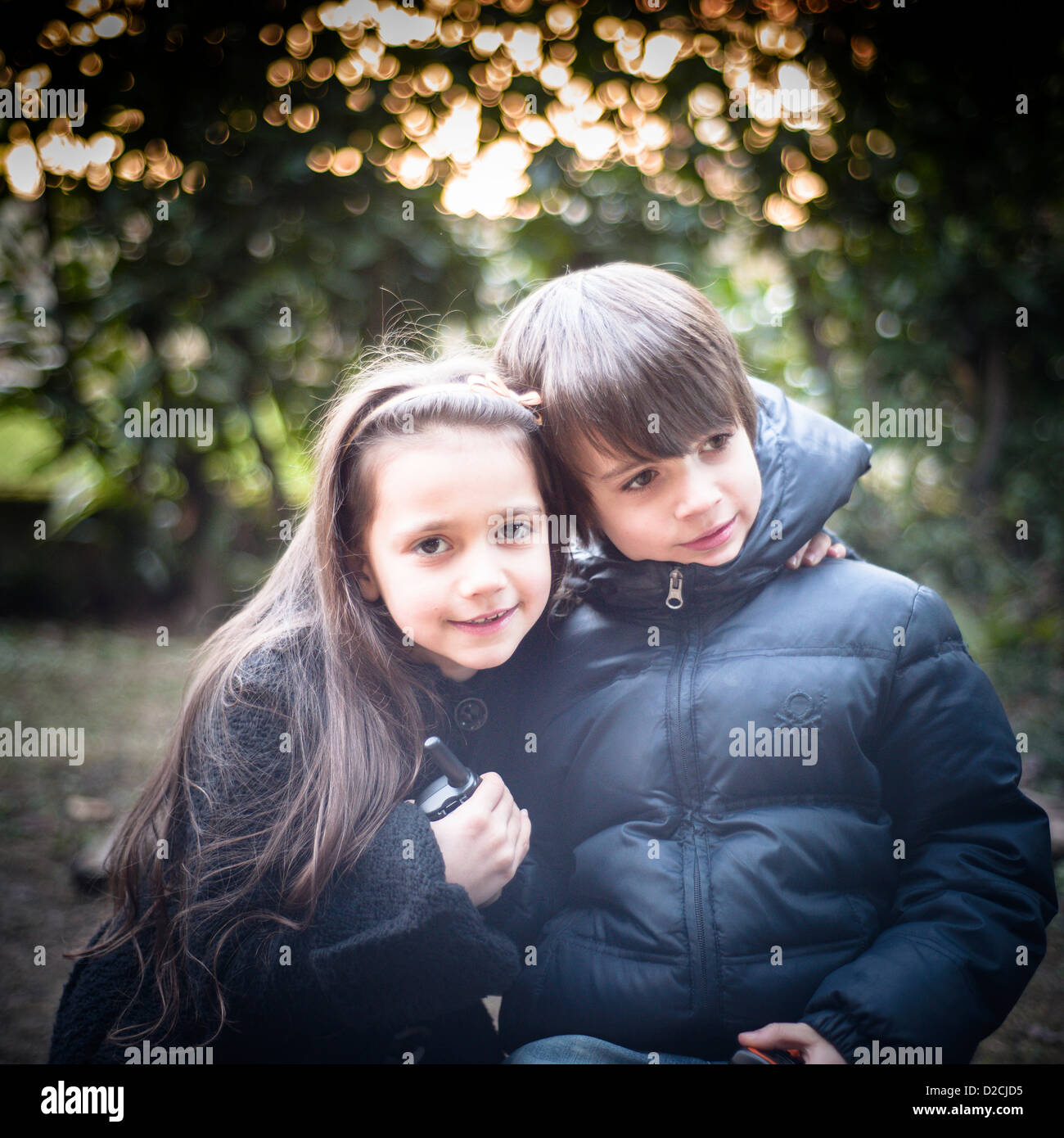 portrait of brothers children Stock Photo - Alamy