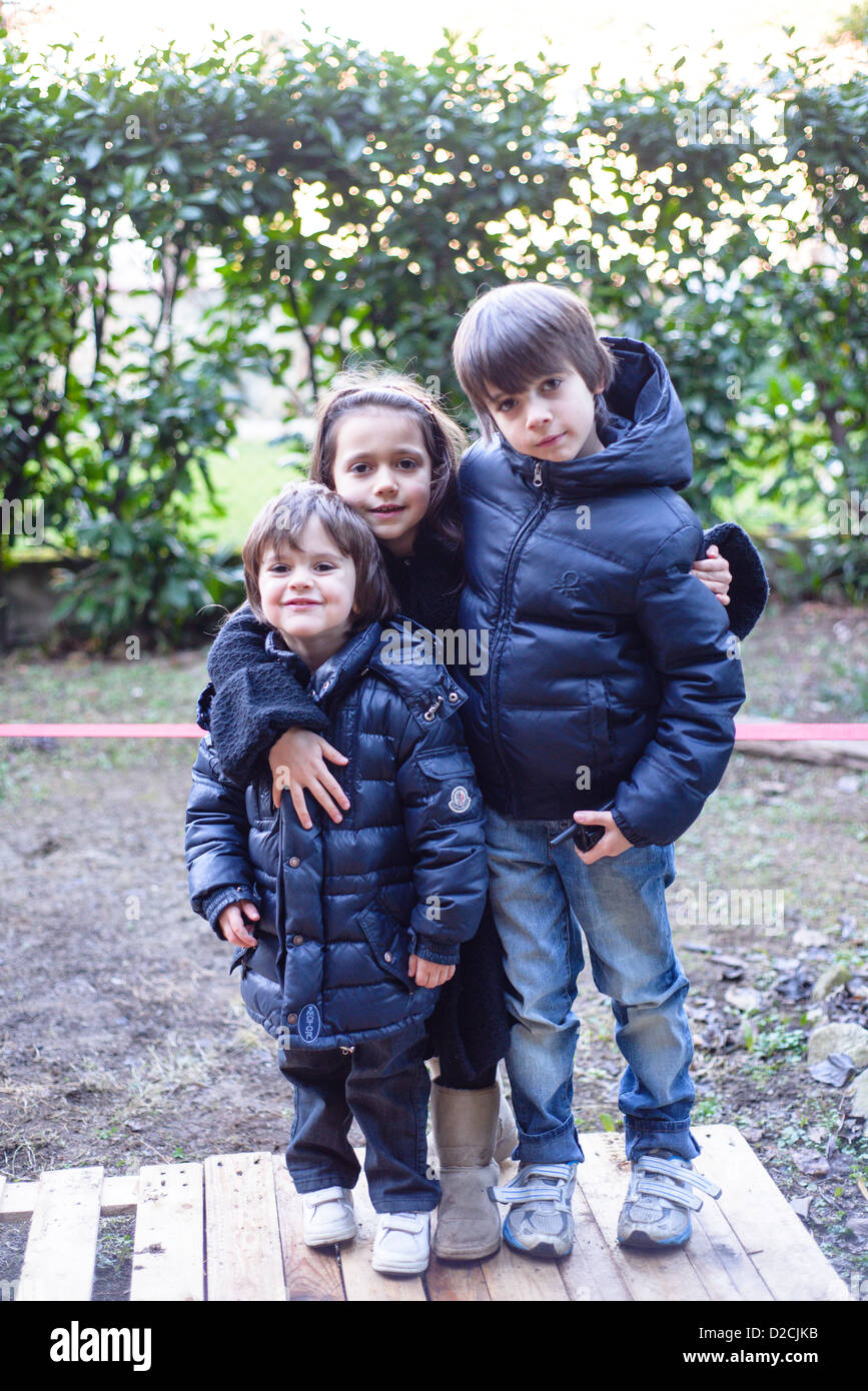 portrait of brothers children Stock Photo - Alamy