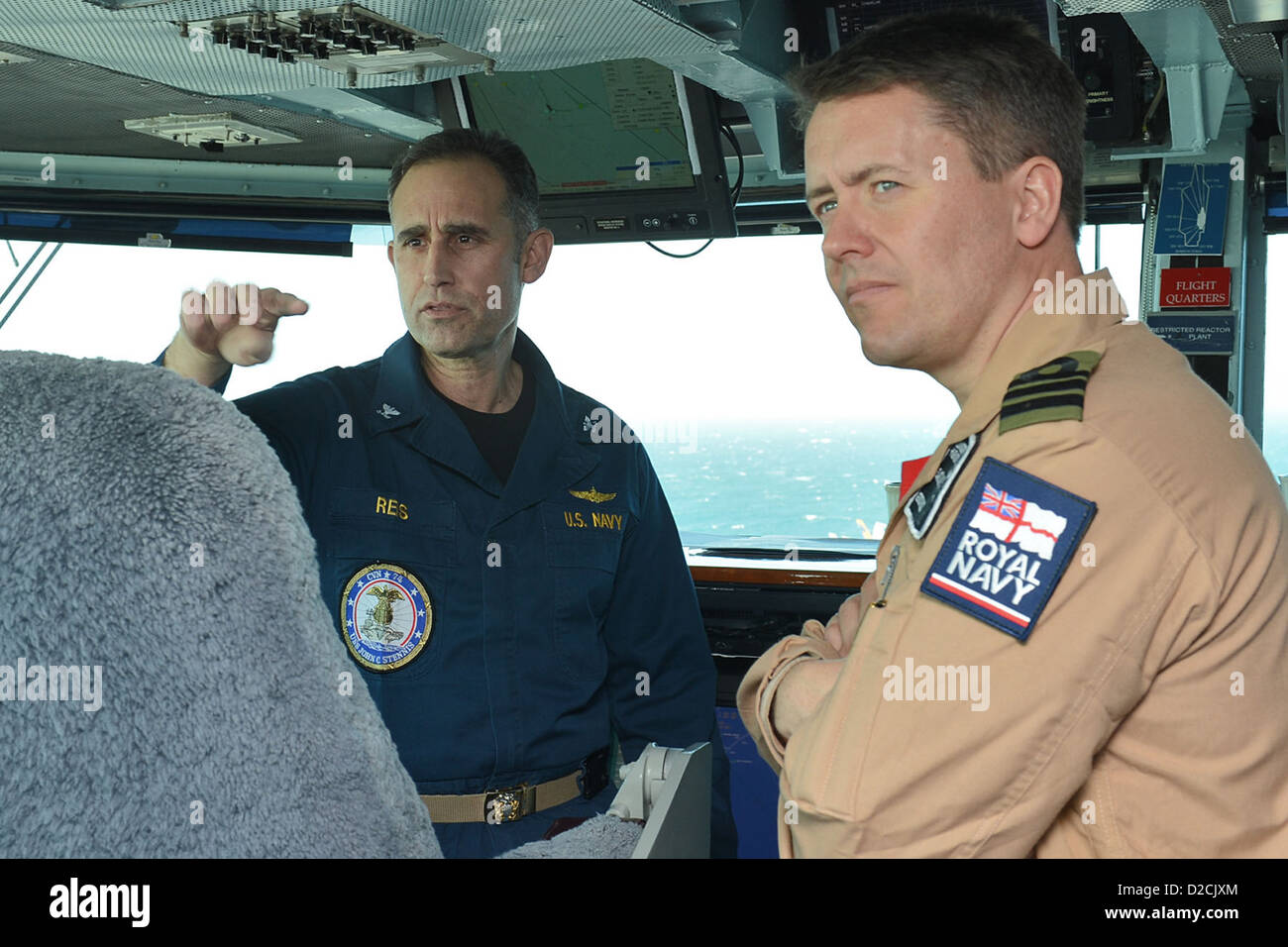 Capt. Ron Reis of the USS John C. Stennis discusses carrier operations ...