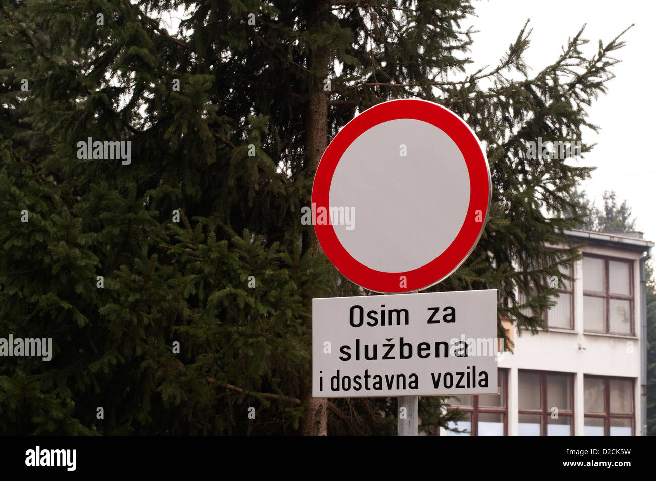 Bosnia road sign hi-res stock photography and images - Alamy