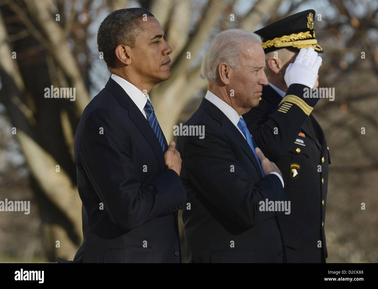 Jan. 20, 2013 - Arlington, Virginia, U.S - United States President ...