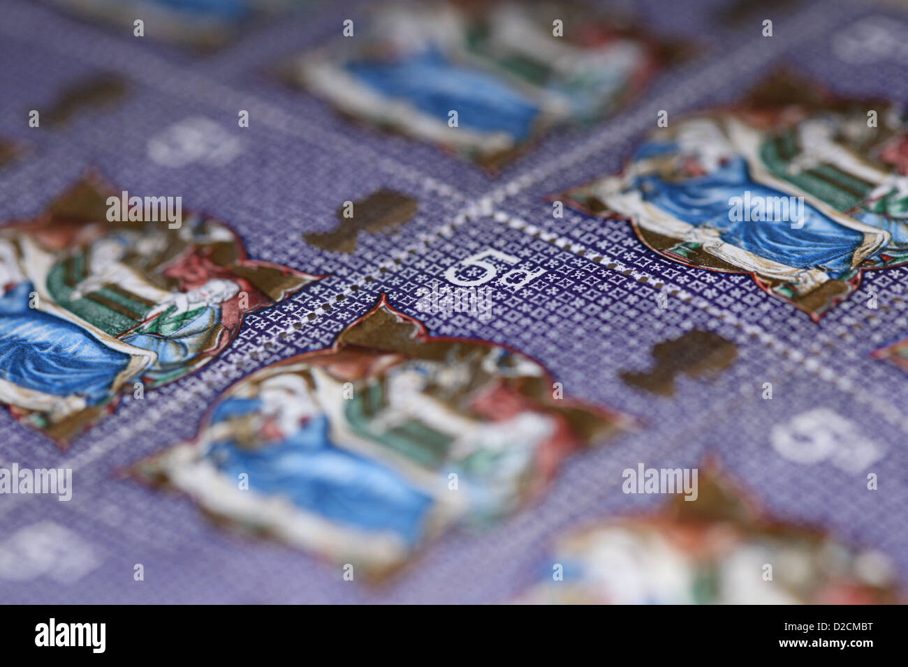 5d postage stamp hi-res stock photography and images - Alamy